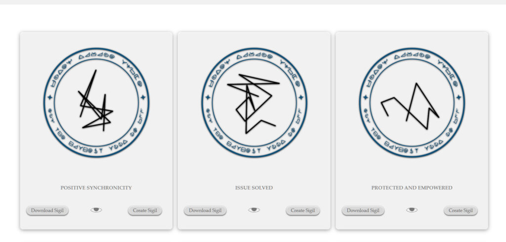 Sigils – Dascent Sigils